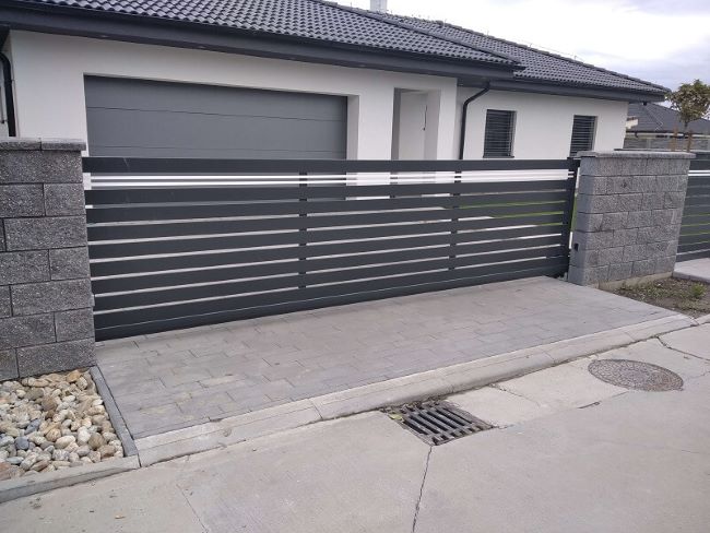 Hliníkové brány-moderná elegancia ploty brány pohony